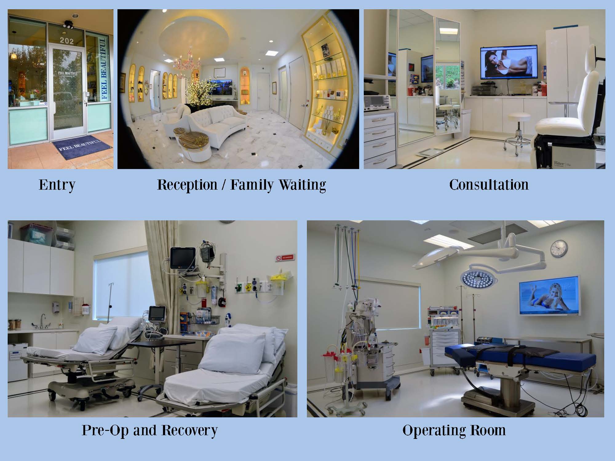 Our Office and Accredited Plastic Surgery Center | Feel Beautiful